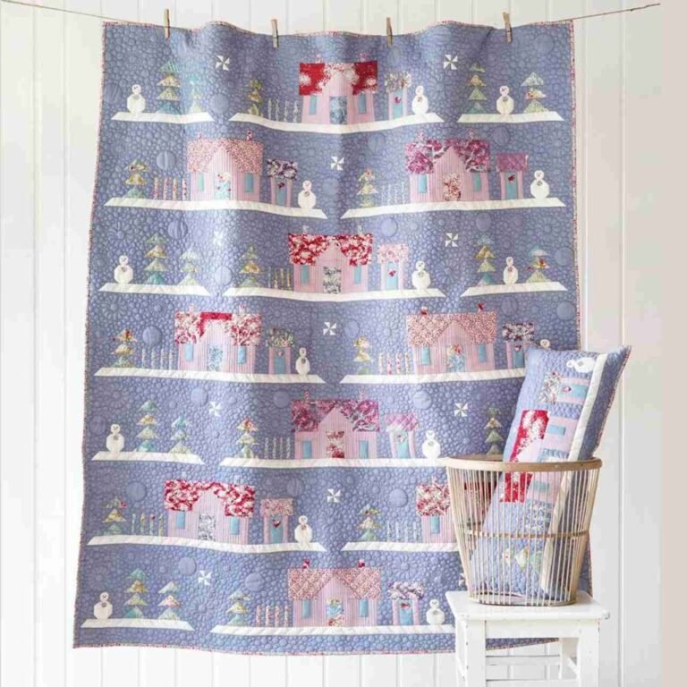 12 Free House Quilt Patterns: - Ilovecrafts