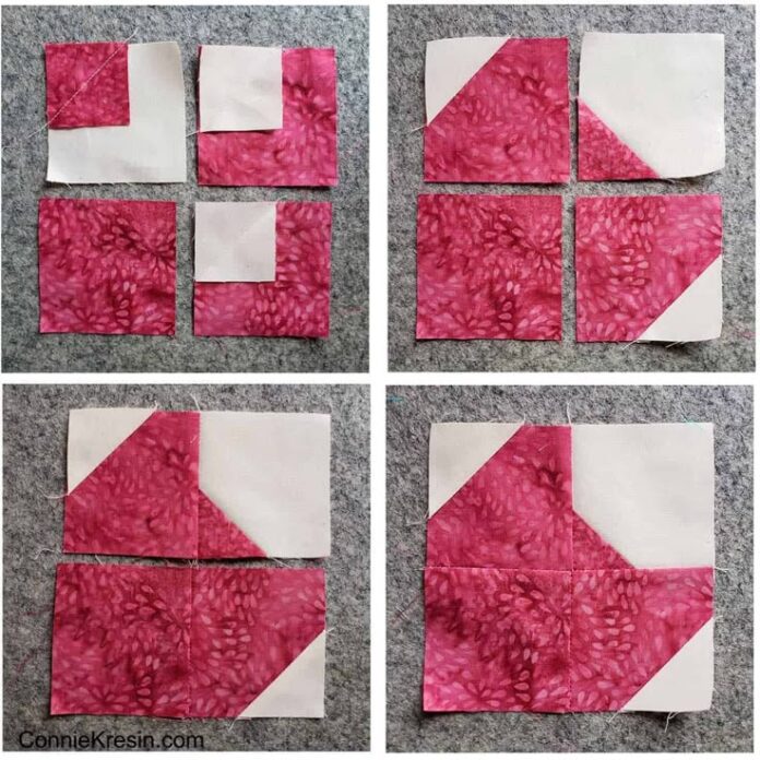 Morning Glory Quilt Block Tutorial - Ilovecrafts