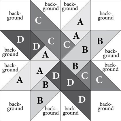 Woven Star Quilt Block FREE PATTERN - Ilovecrafts