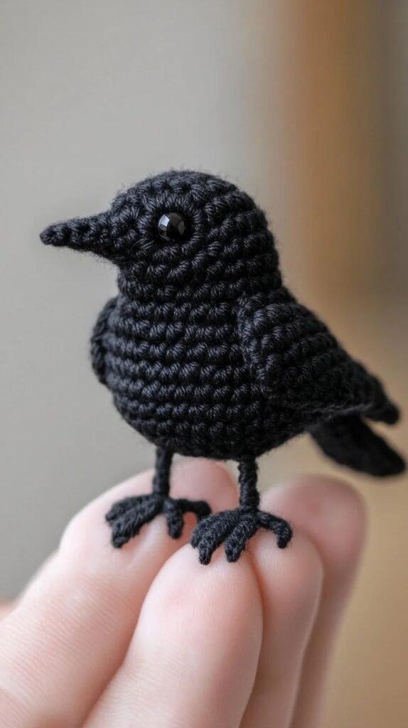 Blackbird Amigurumi Crochet Pattern - Ilovecrafts